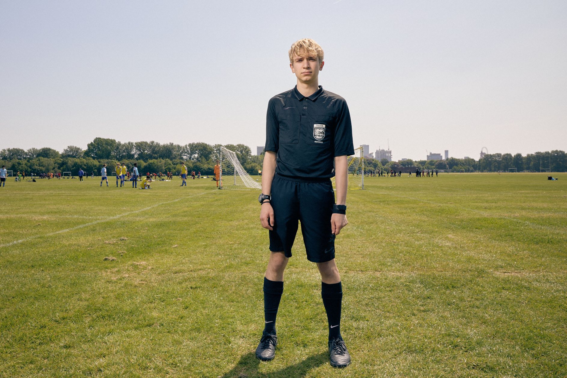 Photographer Tom Harrison tackles Hackney Marshes referees in cinematic ...