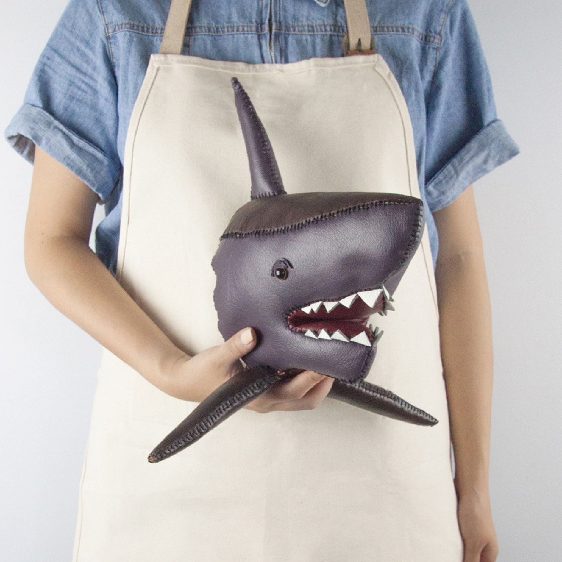 Freda Cheung's colossal leather sea creatures handcrafted to hang on ...