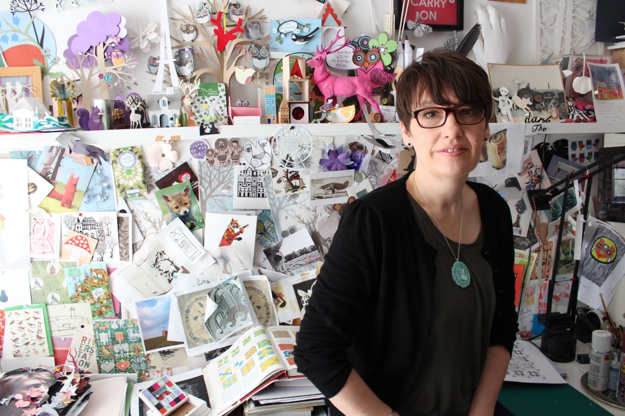Helen Musselwhite on working with paper, why it's good to mess up ...