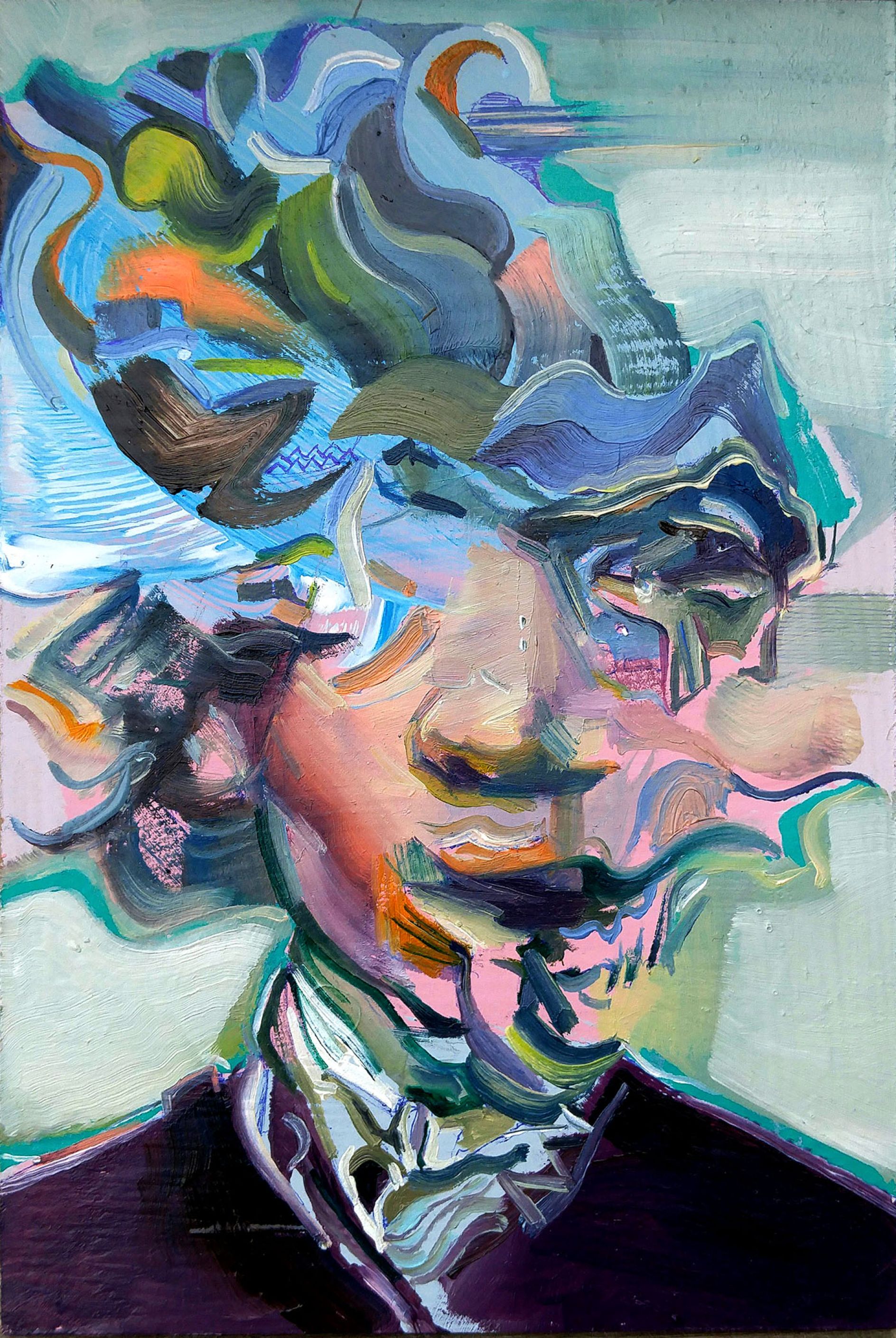 Geoff Farnsworth captures his personal world in striking oil paintings ...