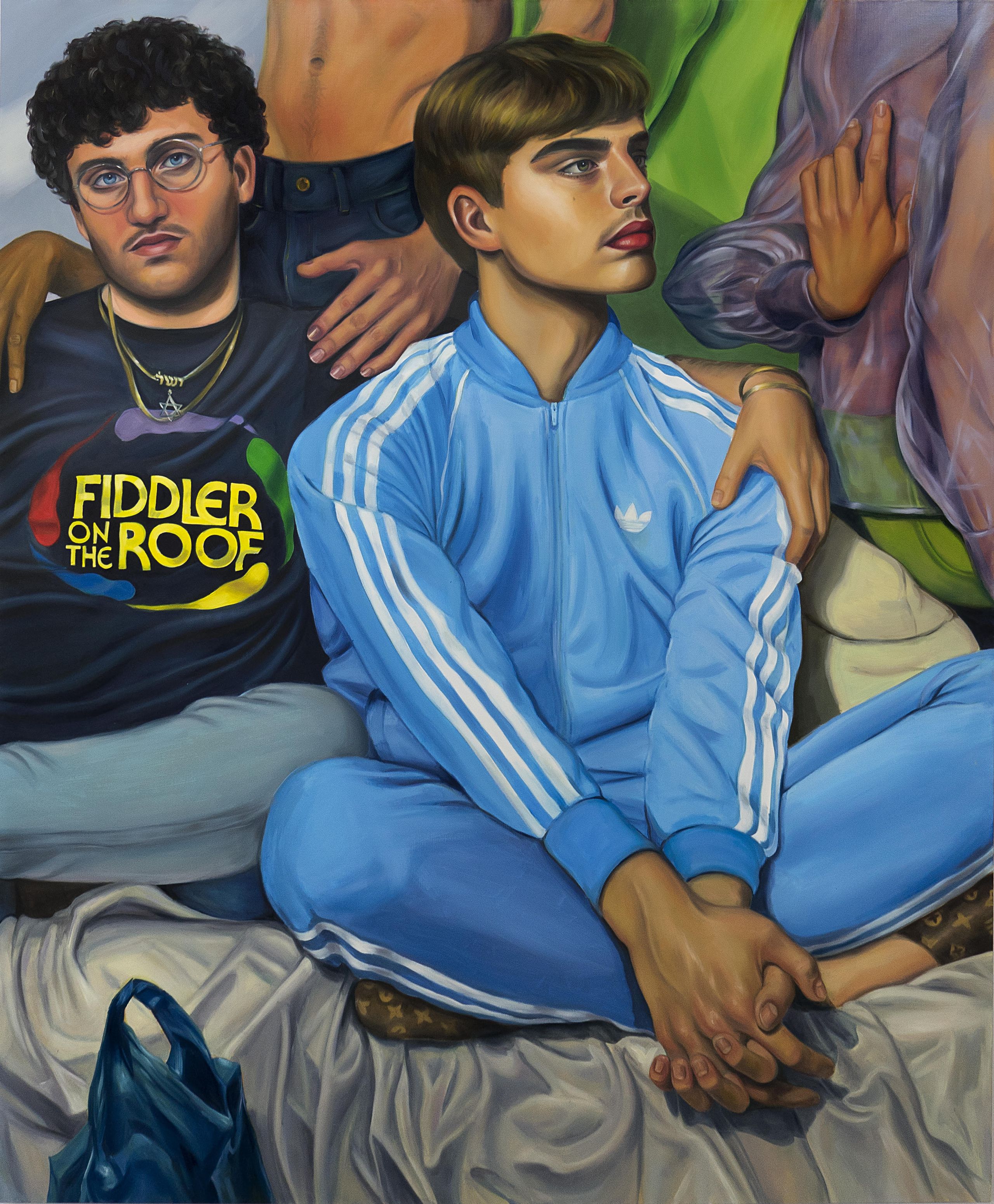 Amusing portraits by Chloe Wise that poke fun at contemporary culture ...