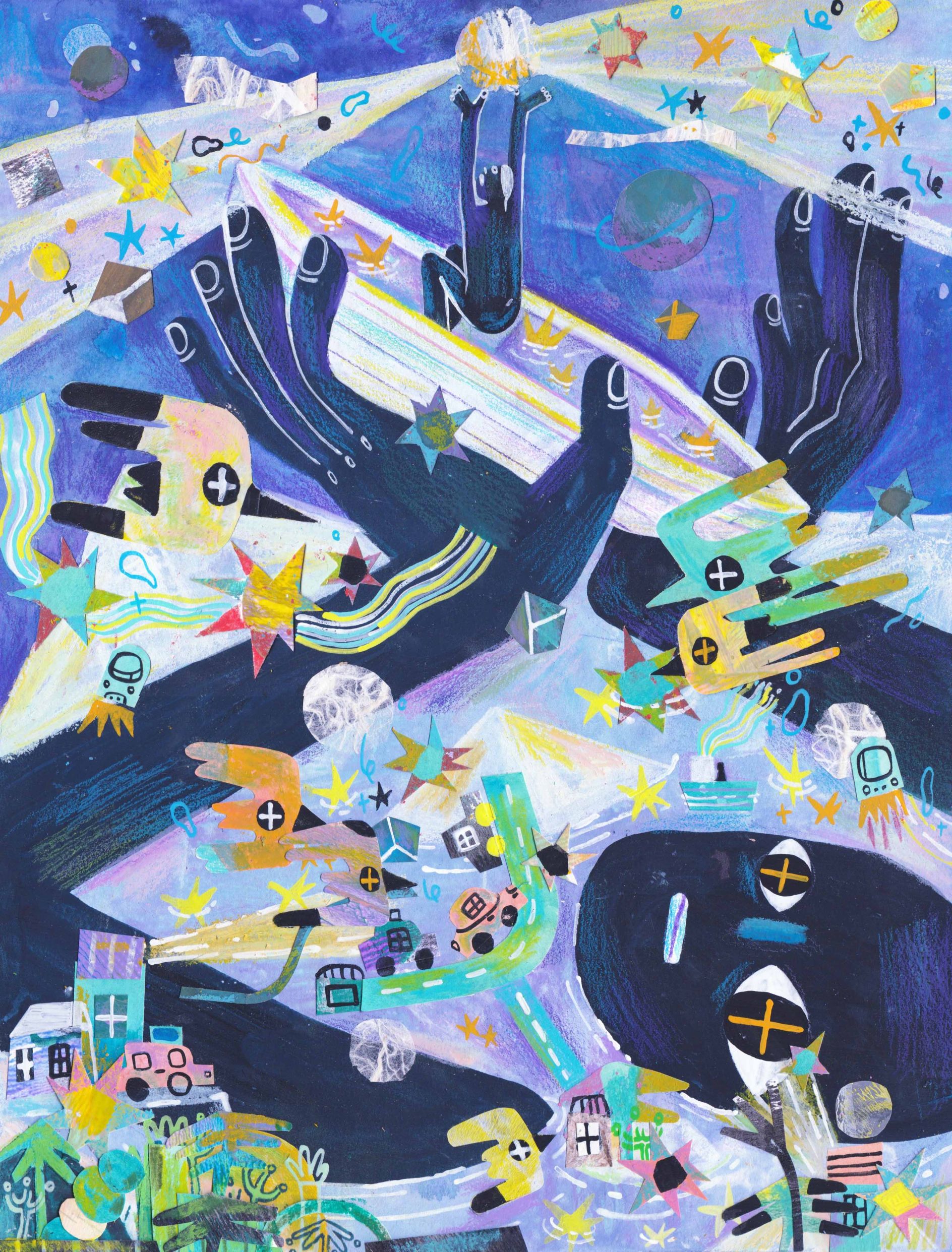 Changyu Zou creates stunning illustrations inspired by the beauty and ...