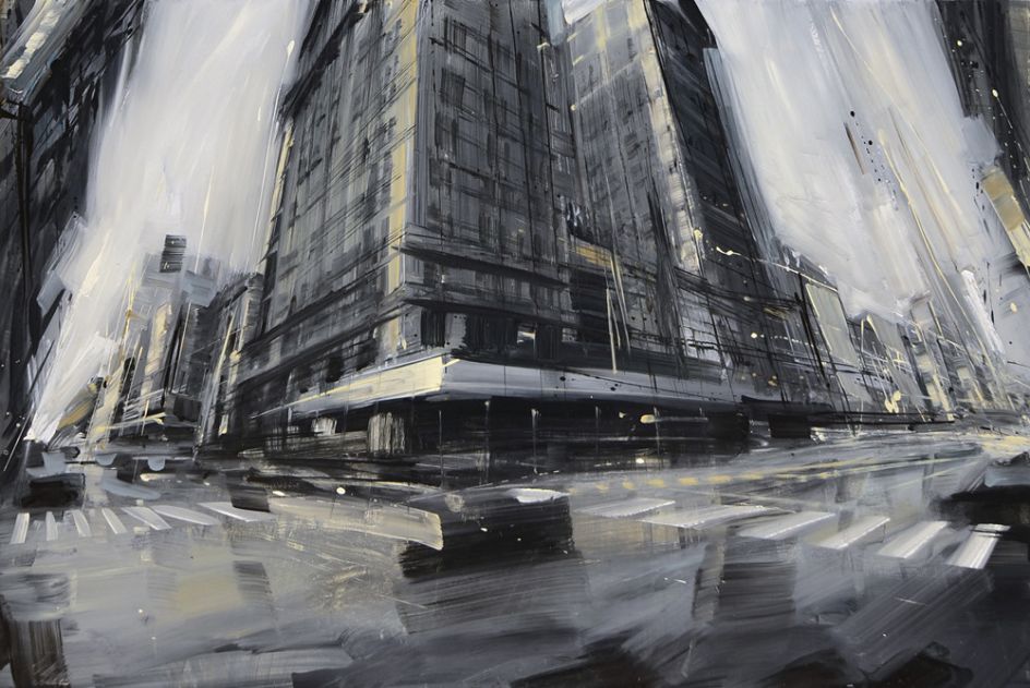 Painted Cityscapes: Blurred scenes that capture the throbbing pulse of ...