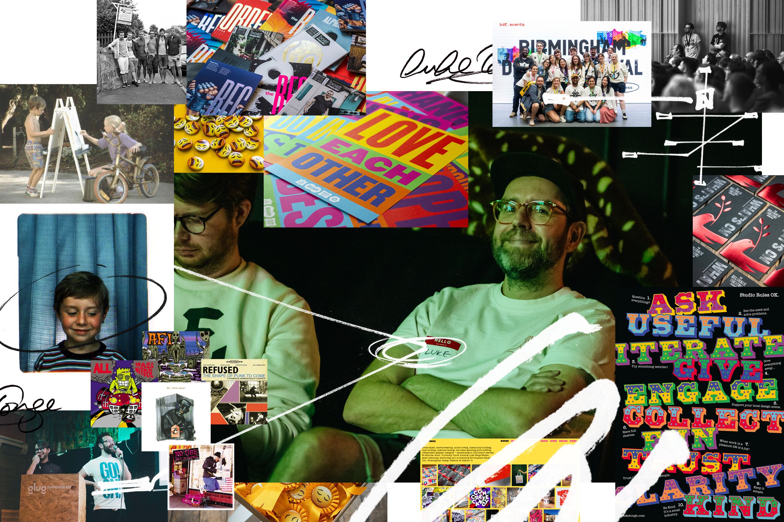 Luke Tonge: A career shaped by passion, print, and punk aesthetics ...