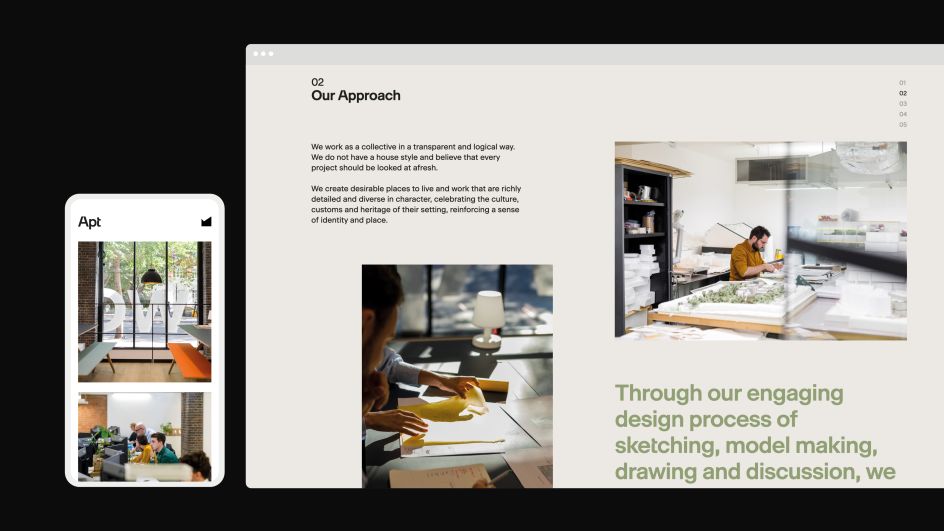 Celebrating a unique studio culture and creativity through website ...