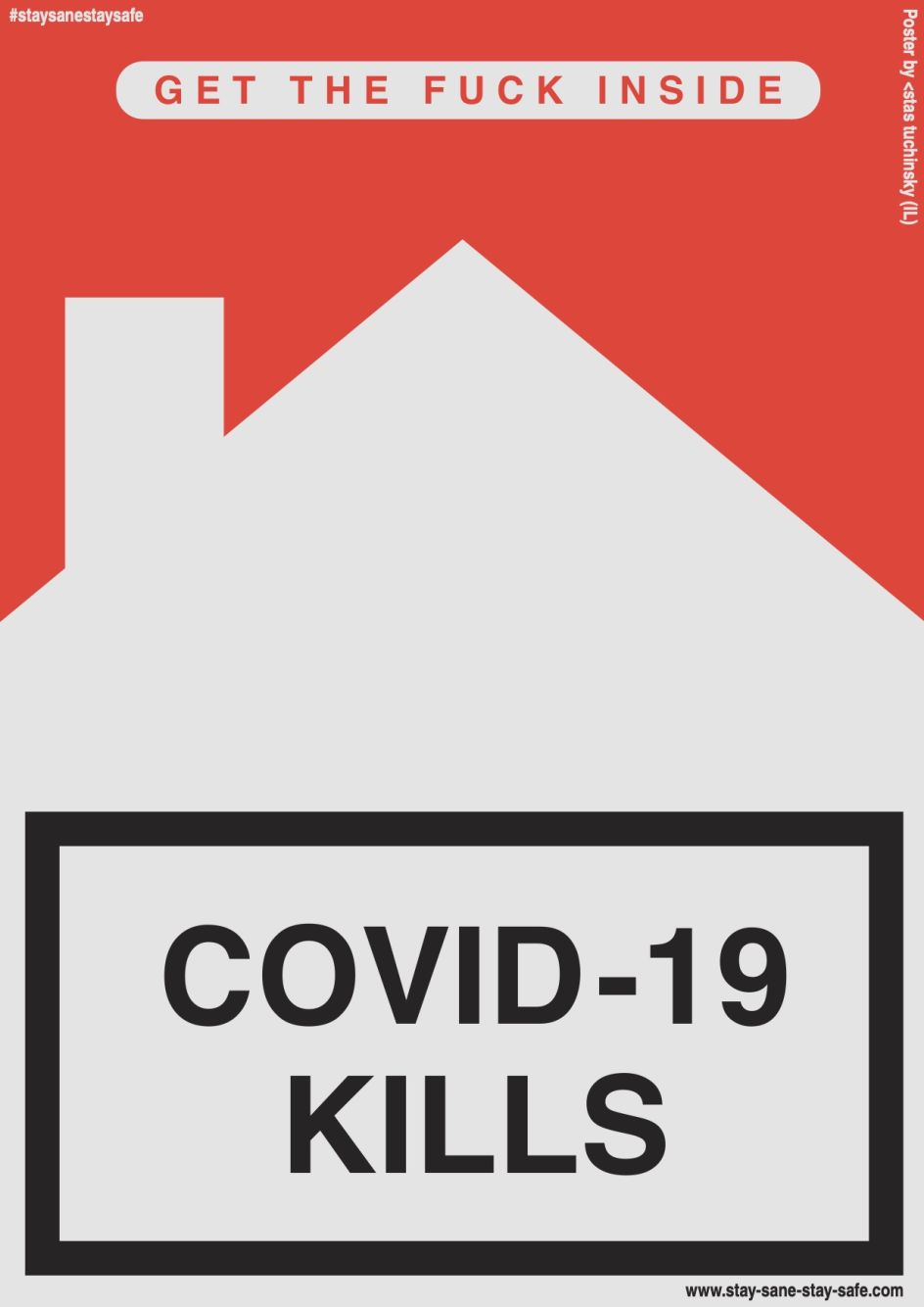 Stay Sane, Stay Safe attracts over 1,800 uplifting coronavirus posters ...