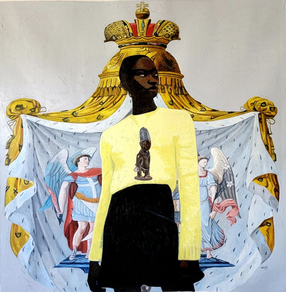 Artist Wole Lagunju's first solo show explores issues of power, gender ...