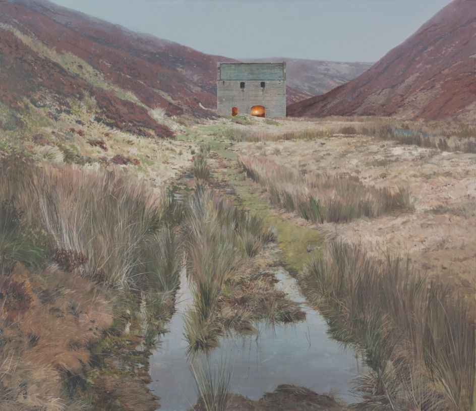 Andrew McIntosh's paintings of Highland castles with portals to ...
