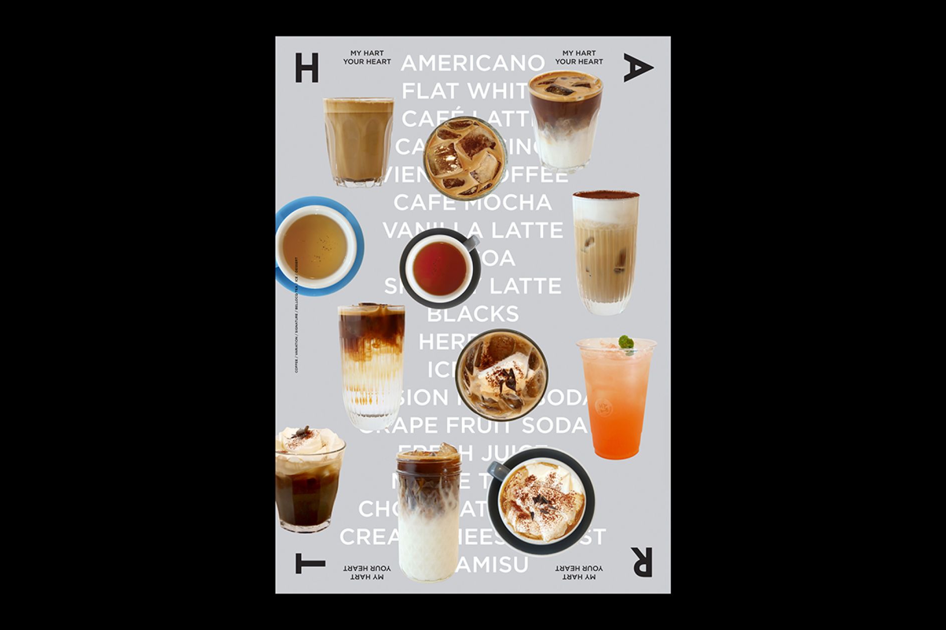 Hart Cafe by Triangle Studio: Branding with a whole lot of heart ...