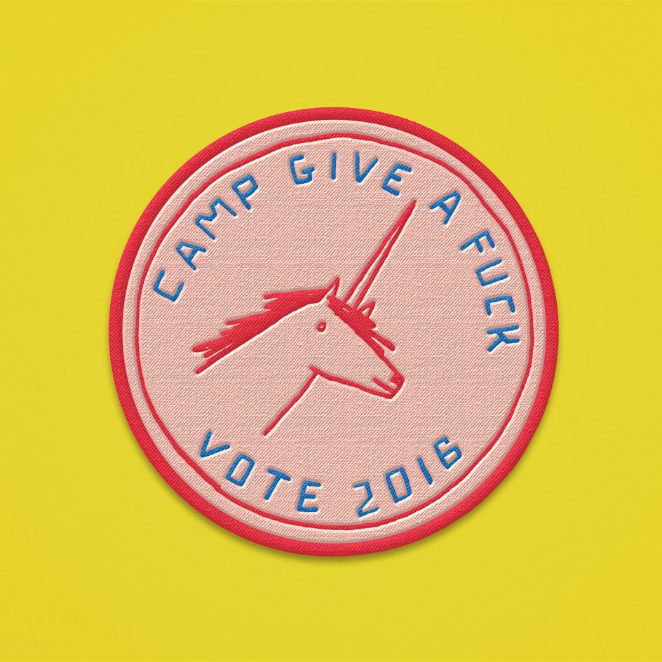 Sagmeister & Walsh launch brutal Trump protest pins, tees and stickers ...