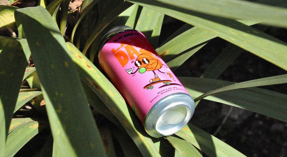 Alphabet's cheerful packaging for Play Brew Co's latest 'special ...