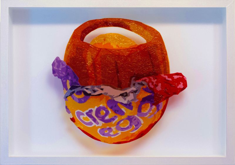 Sustainable artworks of classic, nostalgic sweets made from their ...