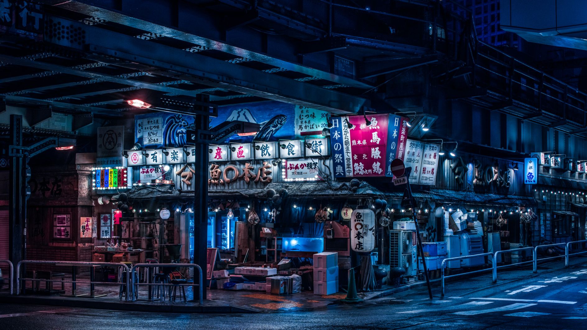 Tom Blachford captures a dystopian future in Japan's architectural past ...