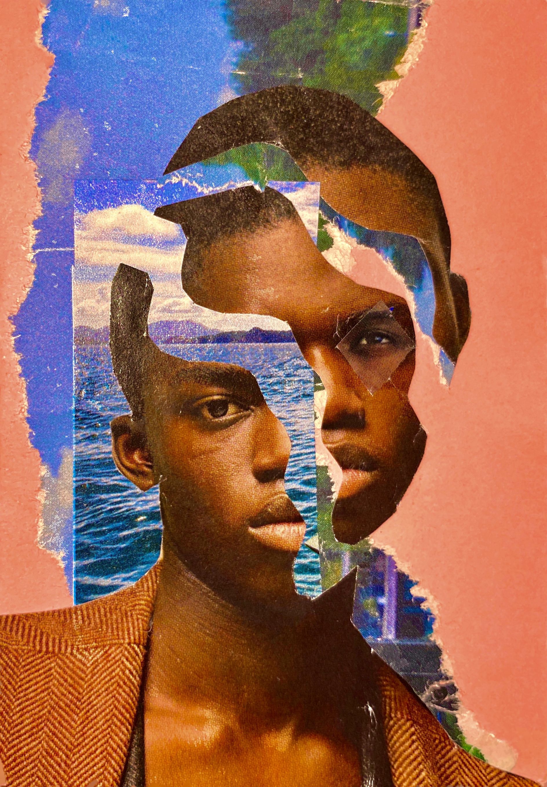 Collages by Funmi Lijadu express her belief that art and life should be ...