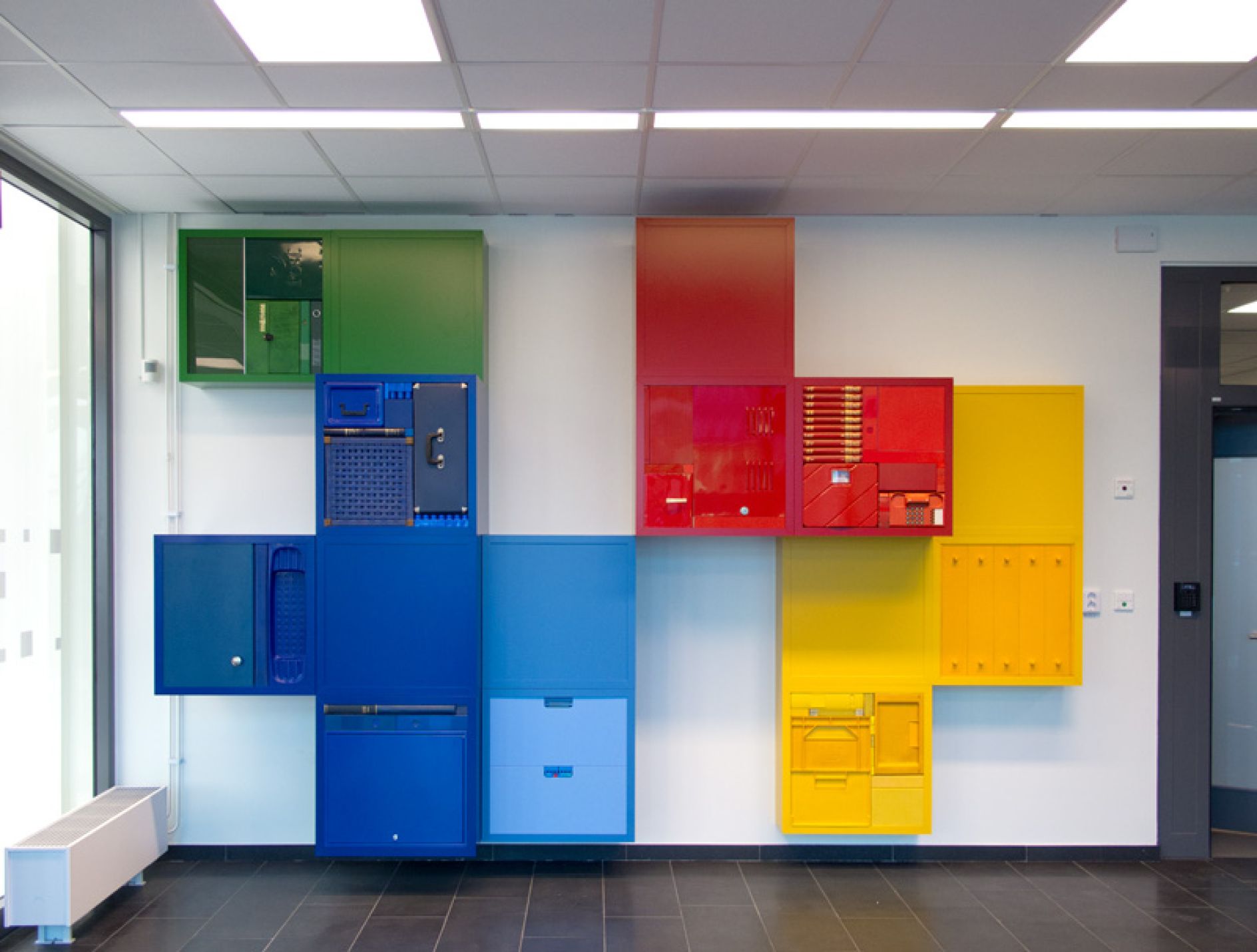 Giant Tetris-inspired stacked sculptures made out of everyday objects ...