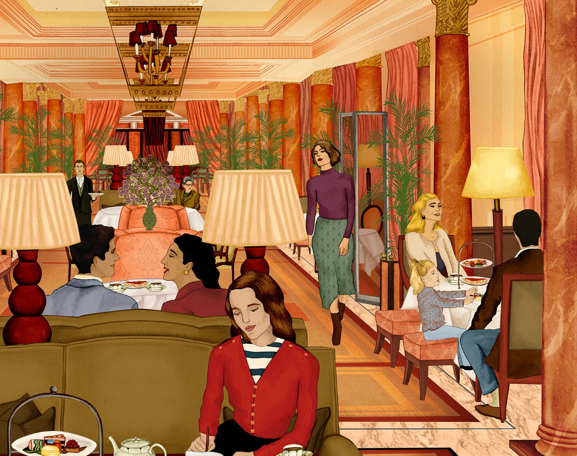 Gigi Rose Gray captures unique atmosphere of Dorchester Collection ...