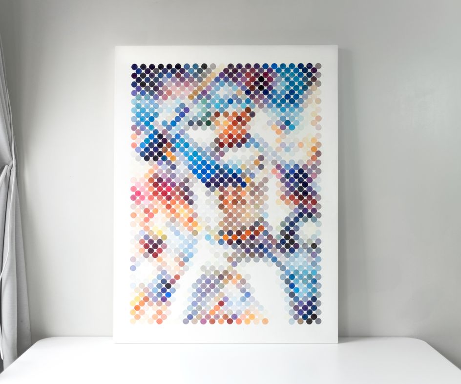 On the dot: The perfectly painted pixelations of Nathan Manire ...