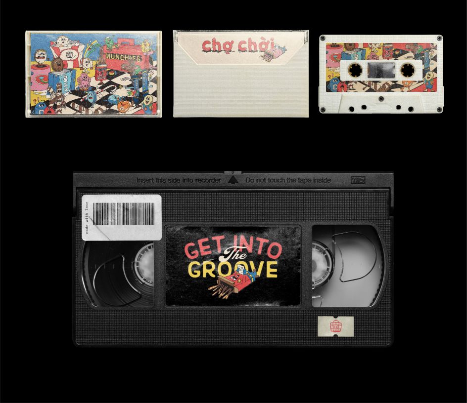 Snack brand Munchies Box turns tasty treats into lovably retro ...