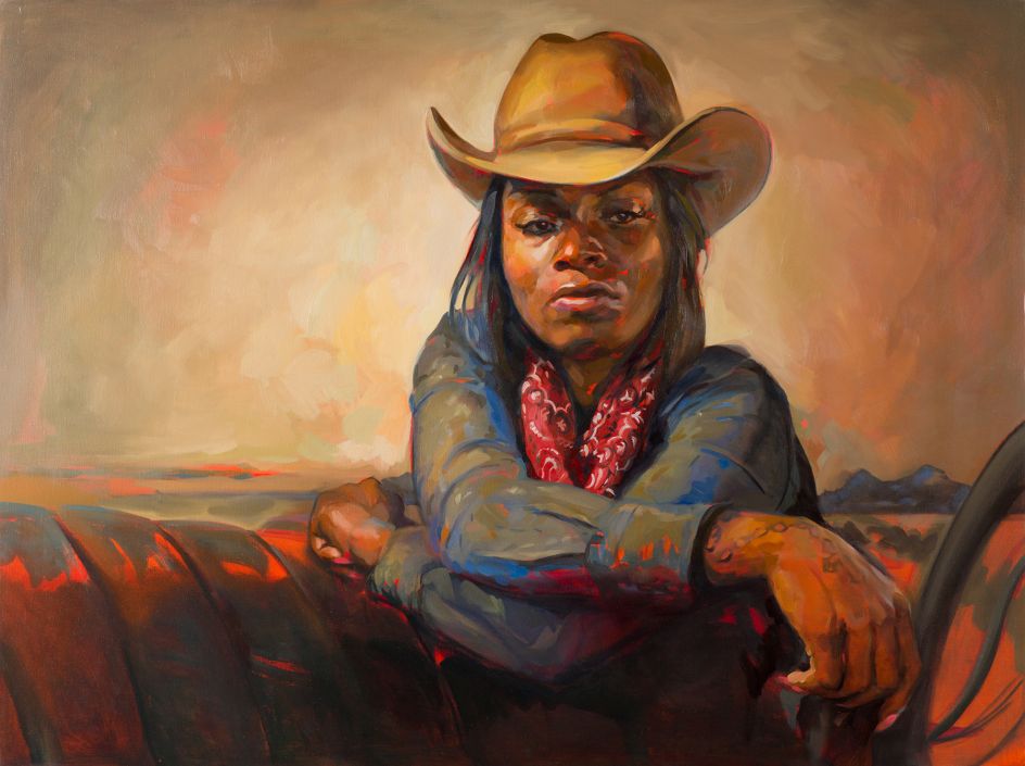 Paintings of female cowboys offer a feminist view of the Wild West ...