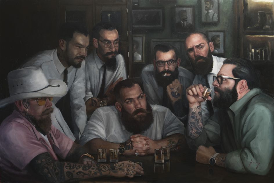 Vincent Kamp's intense and cinematic paintings inspired by classic ...