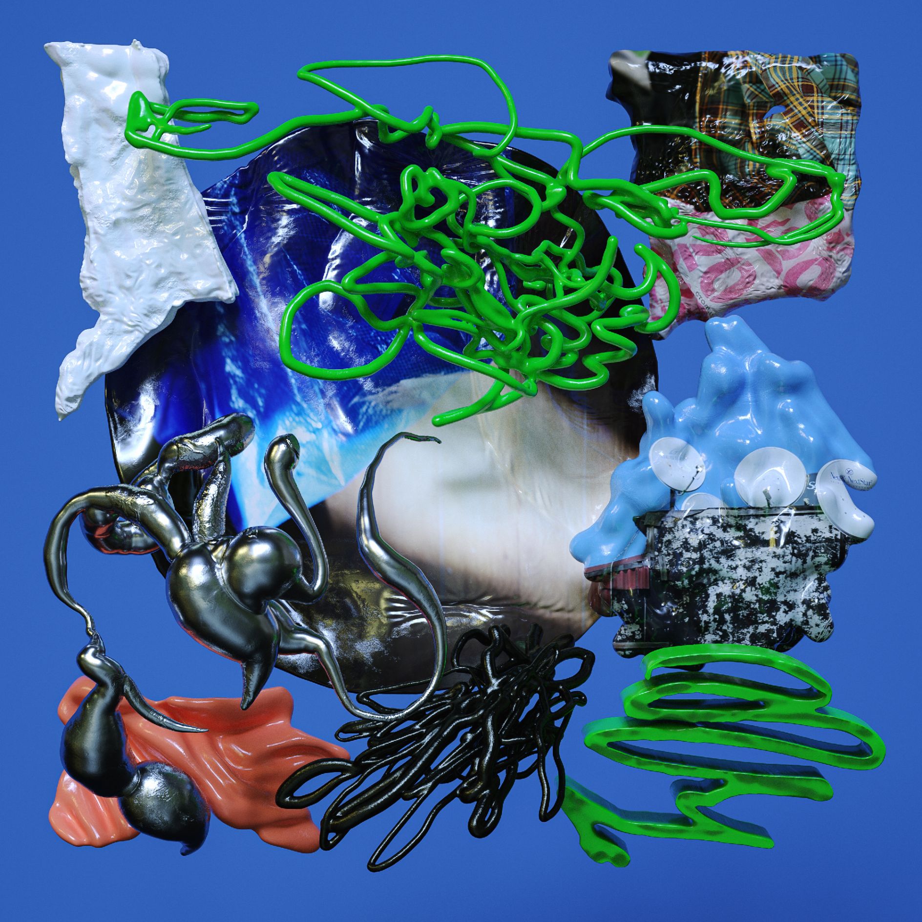 Squiggles, dogs and natural forms: Nikita Savinov reveals the process behind his 3D artworks ...