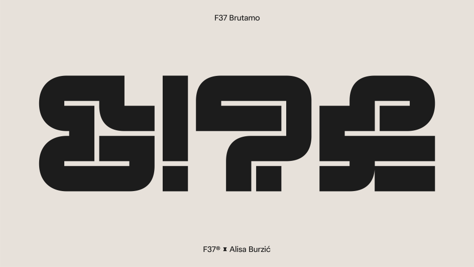 F37's new collaborative typeface collection is unlike any you've ever ...