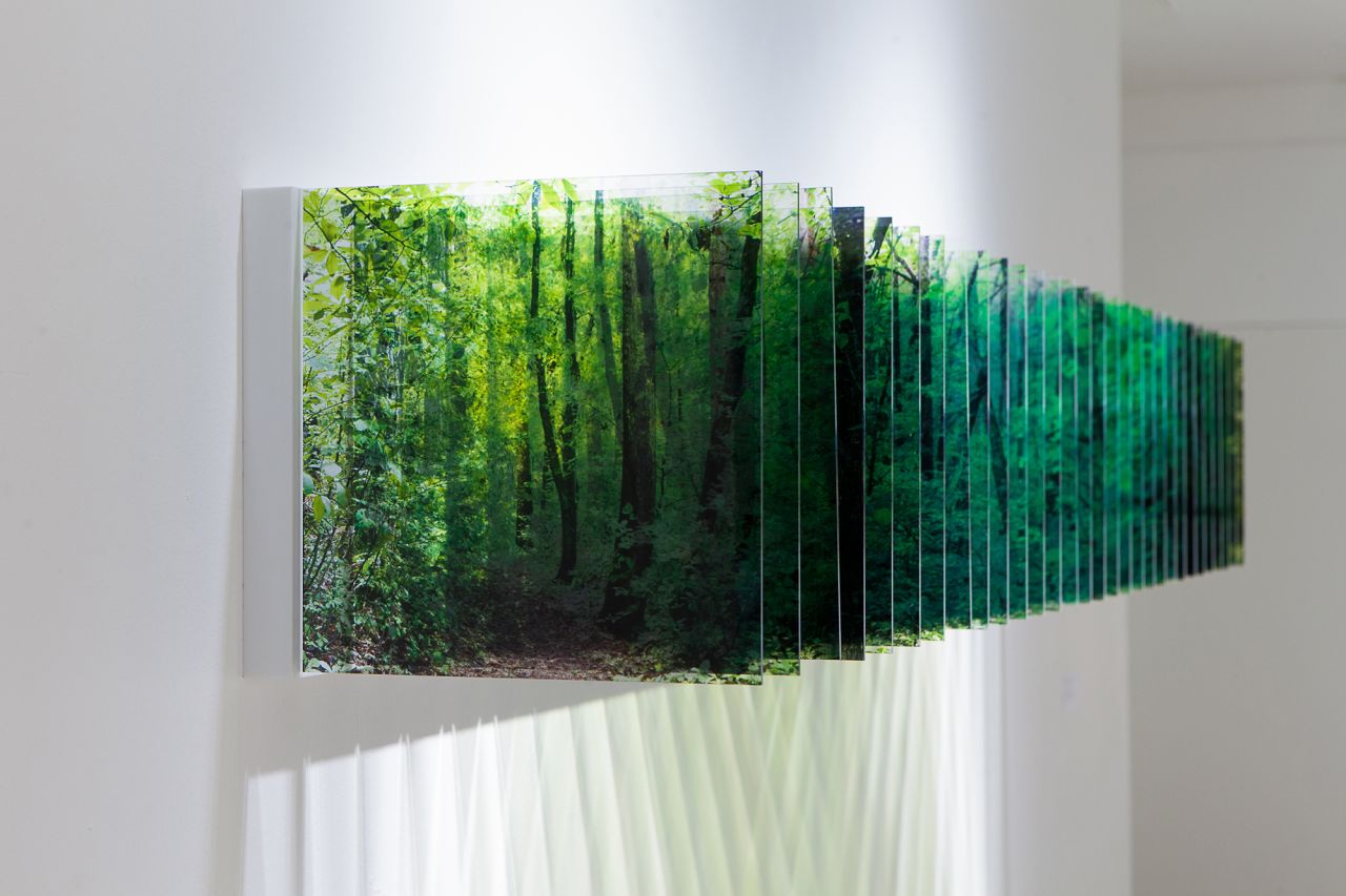 Layered Drawings: Artist creates intriguing layered landscapes using ...
