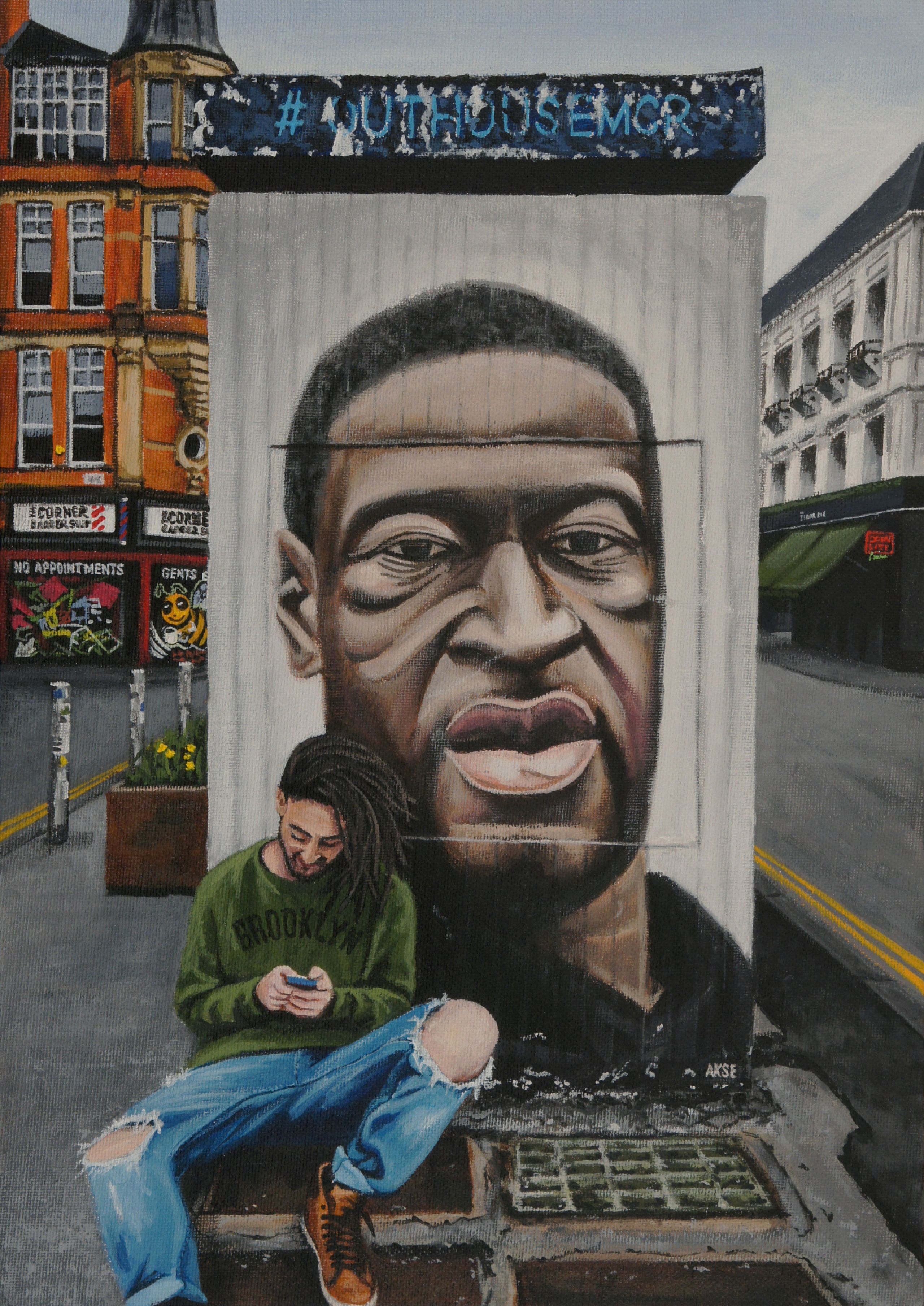 Urban landscape paintings of Manchester show a positive side to ...