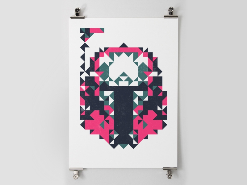 Geometric portraits of iconic Star Wars characters | Creative Boom