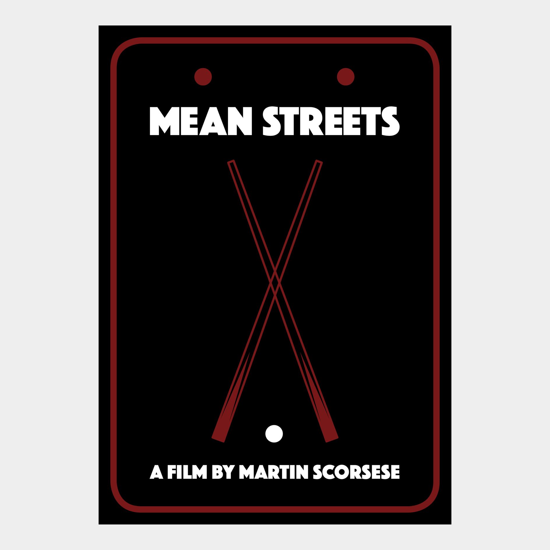 Double Bill Posters that show a shared passion for graphic design and ...