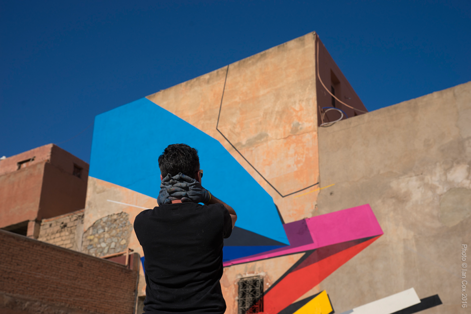 Street artist Remi Rough transforms cities by actively participating in ...