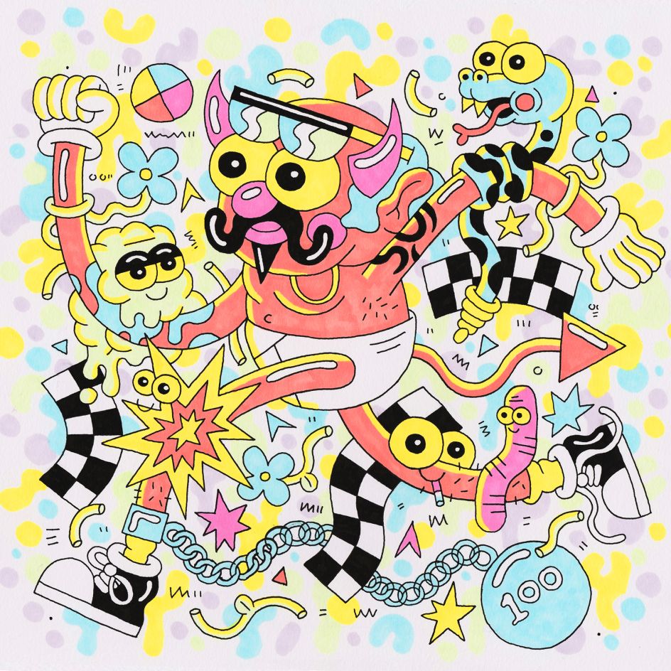 Illustrator Sam Taylor spices up his art style by stepping away from ...