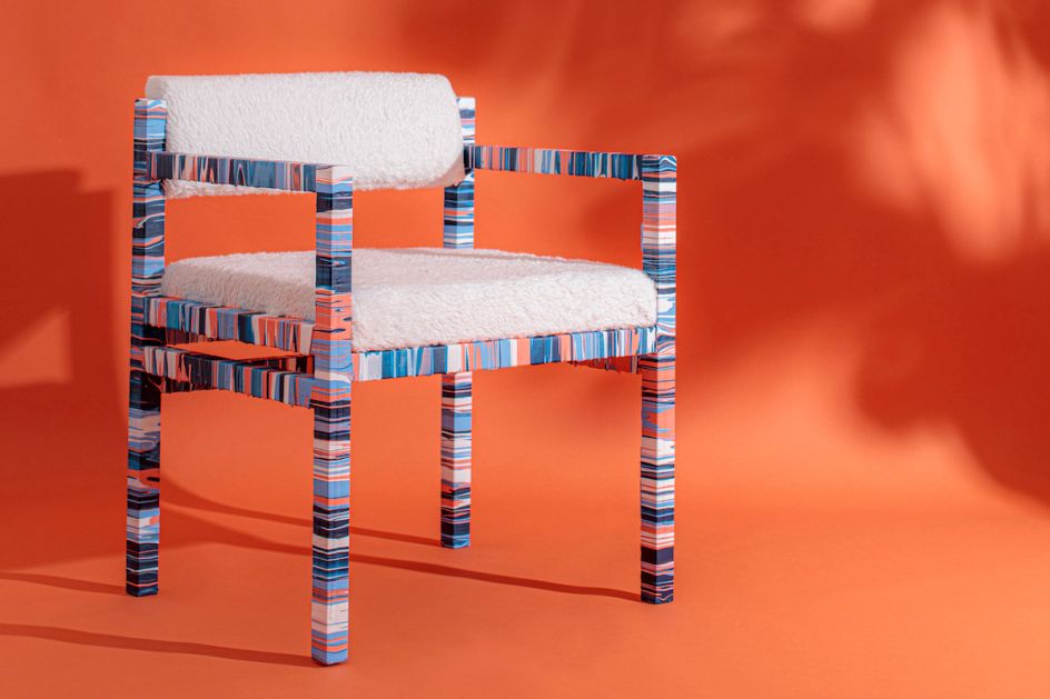 Craig Black creates joy-focused bold typographic chair designs ...