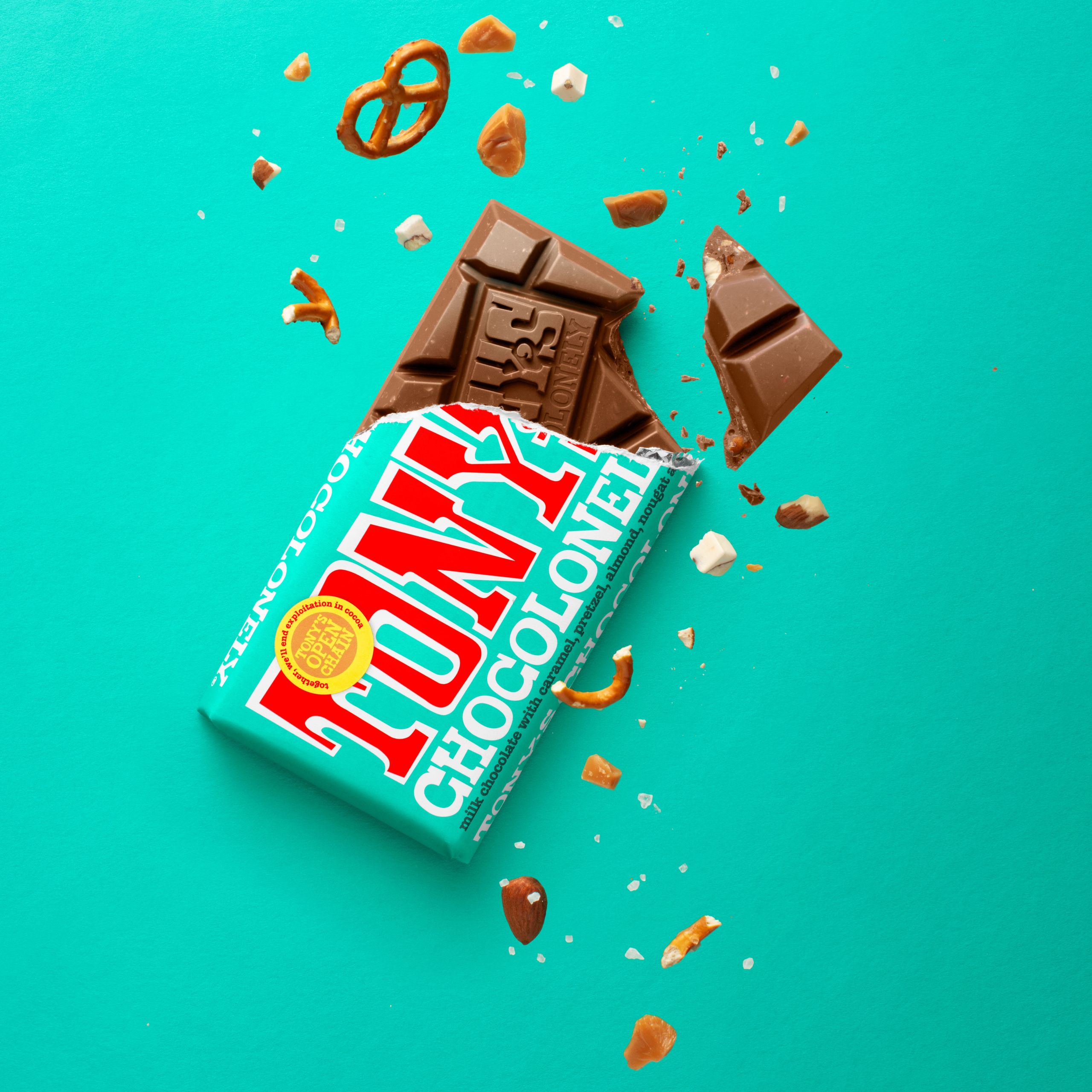 Tony's Chocolonely gets a tasty new look from Chuck Studios | Creative Boom