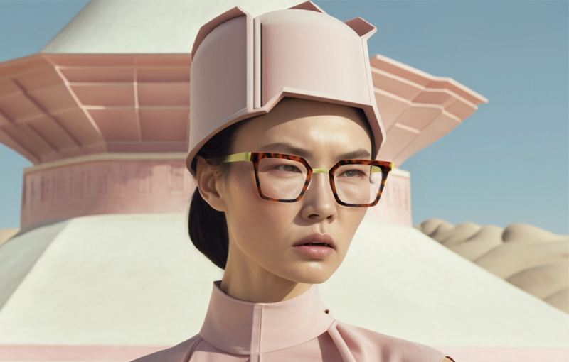 Adventures In A-EYE: An eyewear campaign with AI-generated models ...