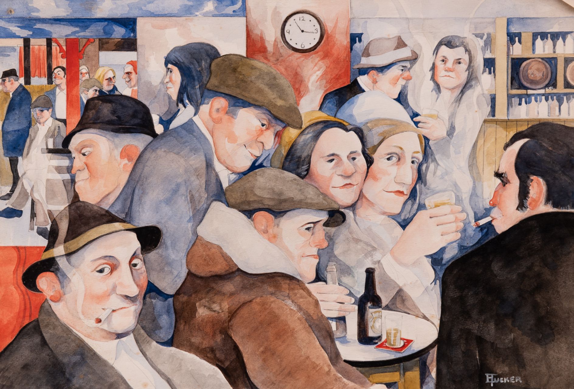 Eric Tucker: The hidden 'Lowry of Warrington' who spent decades ...