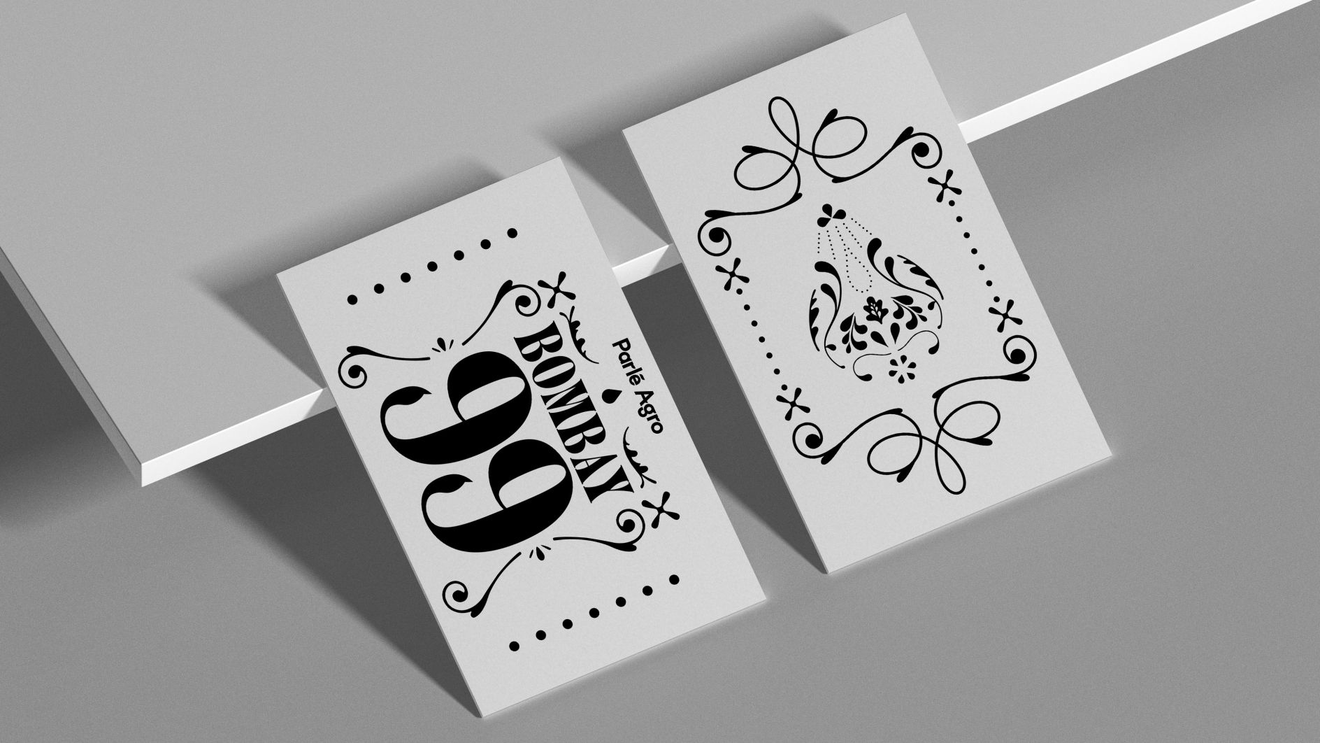 &Walsh's branding for Bombay 99 is inspired by a single droplet from ...