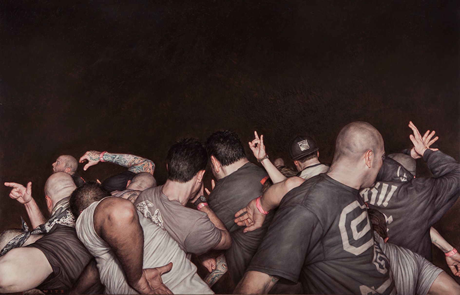 Adrenaline-fuelled, photo-realistic paintings that capture the ...