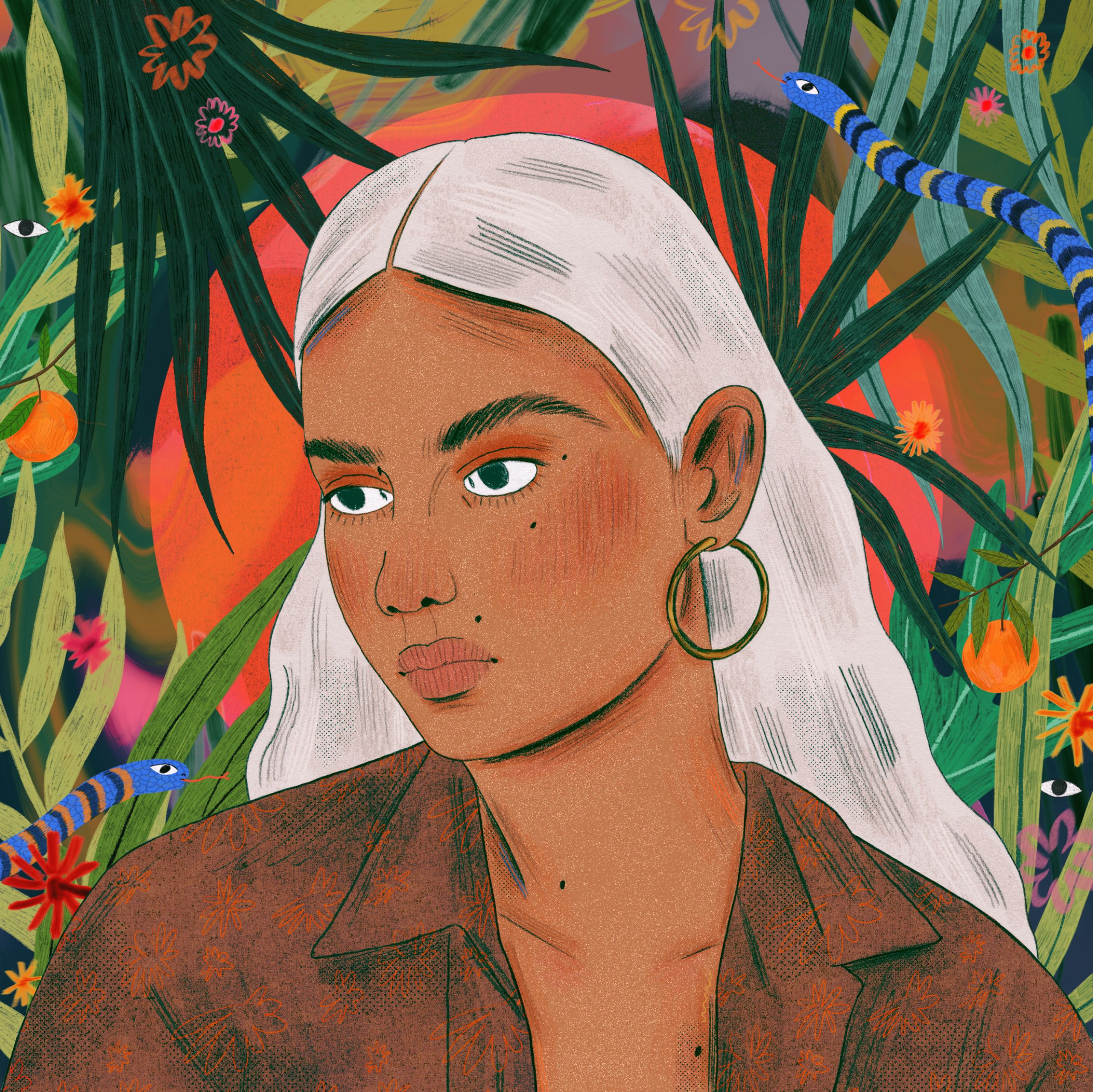 My Head Is A Jungle: Illustrator Manjit Thapp's tropical flora and ...