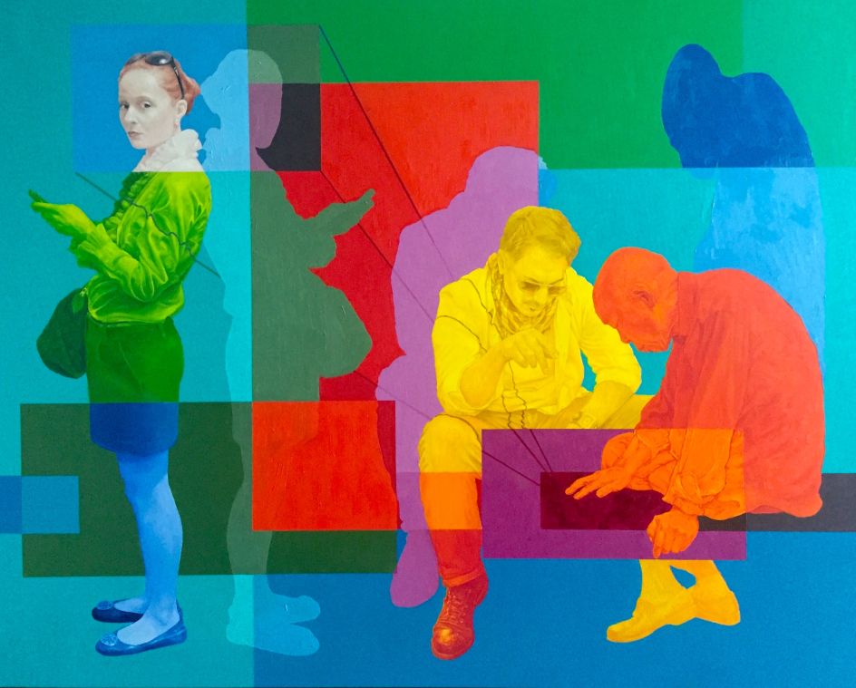 Imagined Narratives: Artist Mark Liam Smith transforms colour-blindness ...