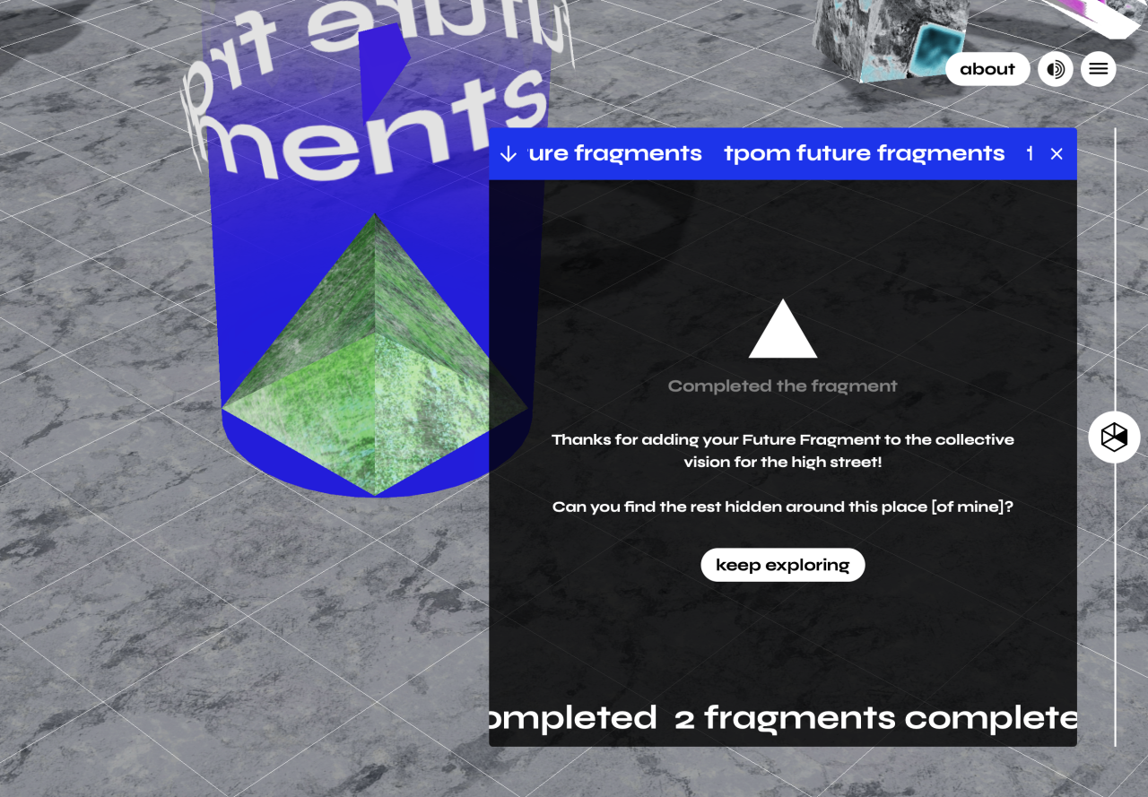 The future of high streets is explored in a new immersive online world ...