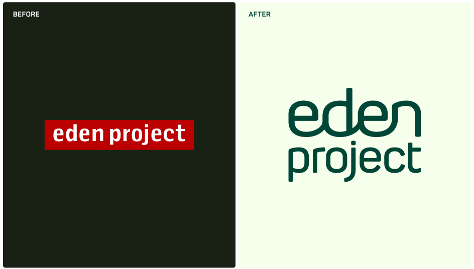 The Eden Project's first rebrand is a force of positivity fighting ...