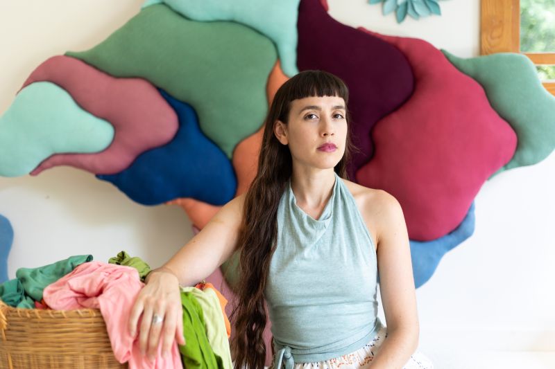 Sienna Martz unveils an immersive, sustainable fibre arts installation at the Royal Botanical ...