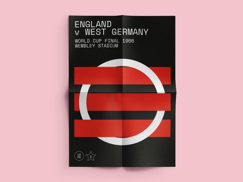 Classic match day posters designed by From 12 Yards to celebrate the ...