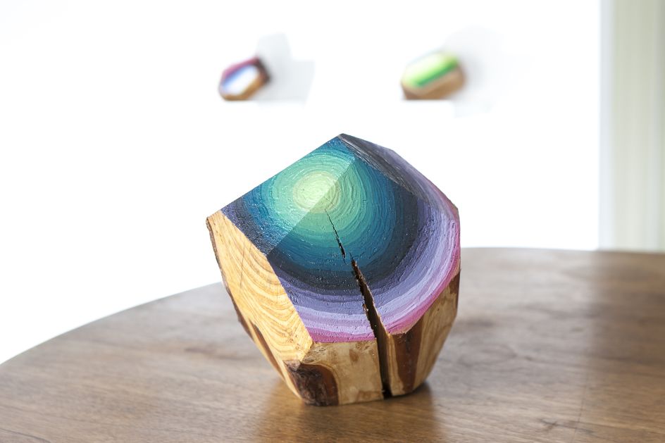 WoodRocks: Reclaimed wood shaped and painted to look like gorgeous ...