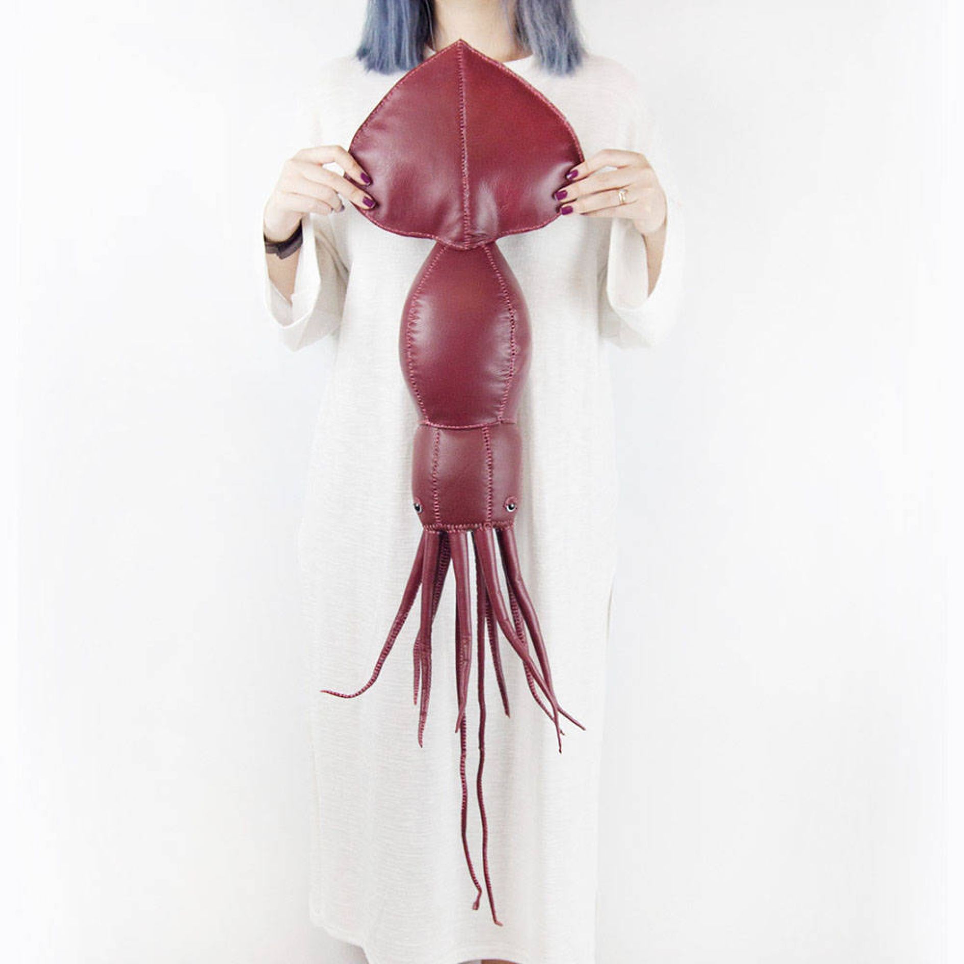 Freda Cheung's colossal leather sea creatures handcrafted to hang on ...