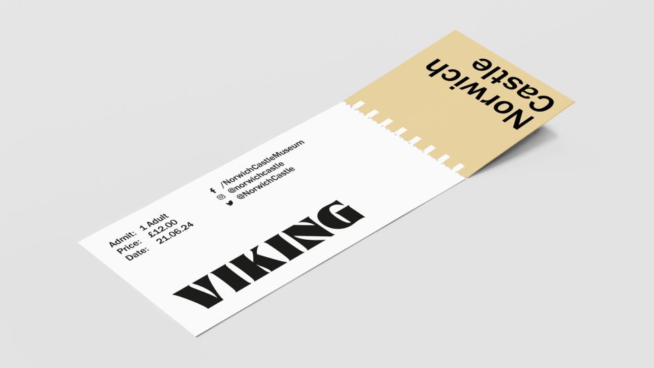 The Click creates bold, geometric new branding for Norwich Castle ...