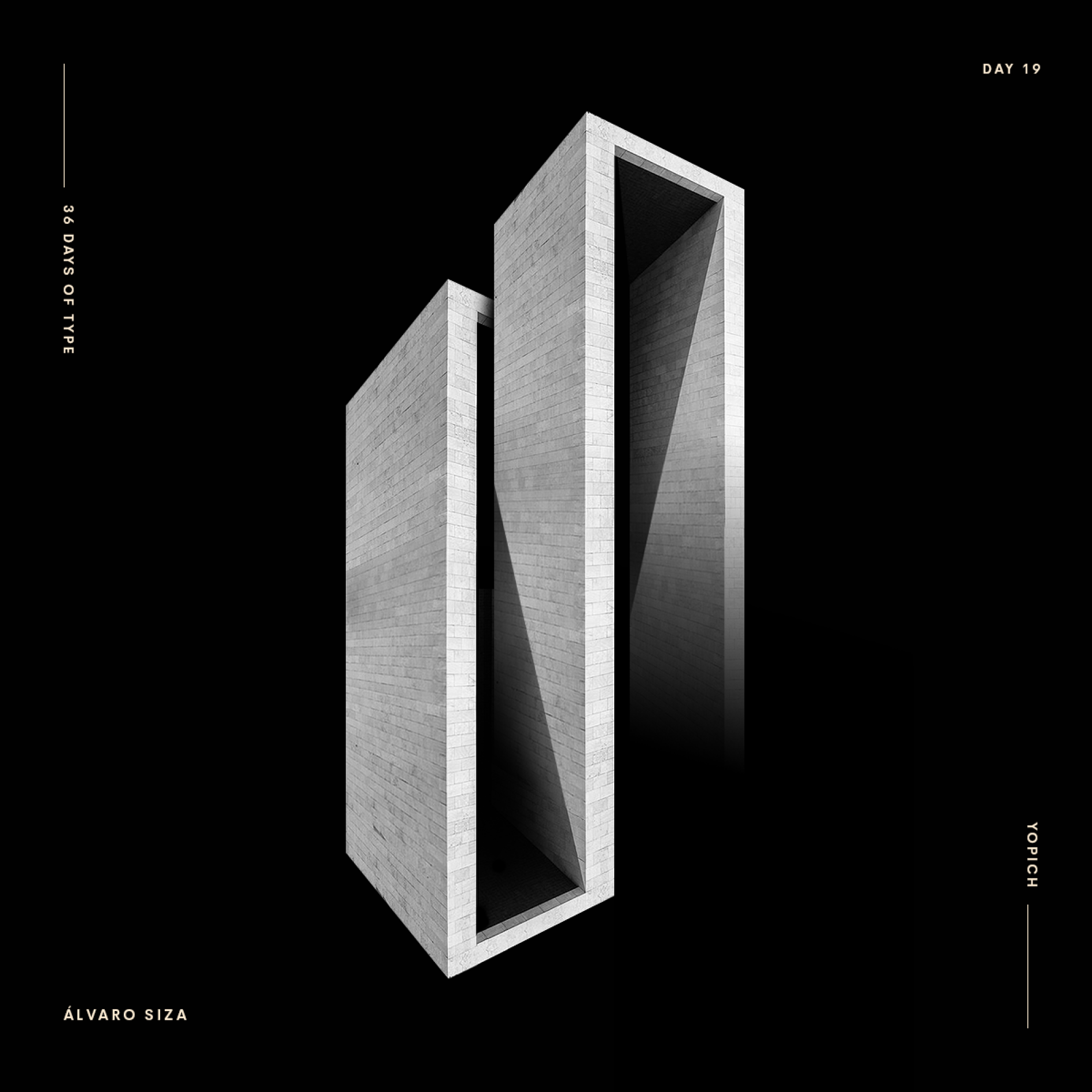 Architype fuses typography and architecture to forge expressive new ...