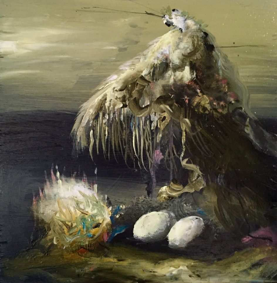 Ian Rayer-Smith's romantic abstract paintings that fuse the figurative ...