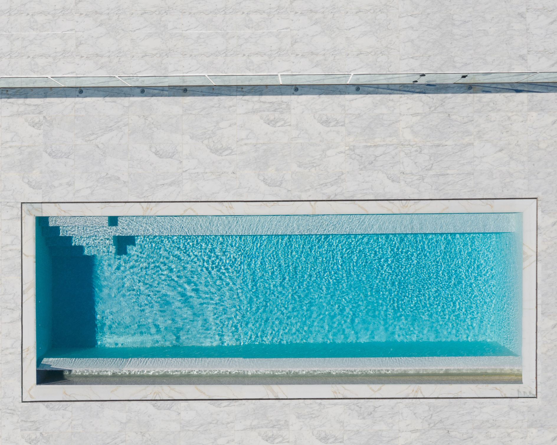 The beauty of swimming pools captured from above by aerial photographer ...
